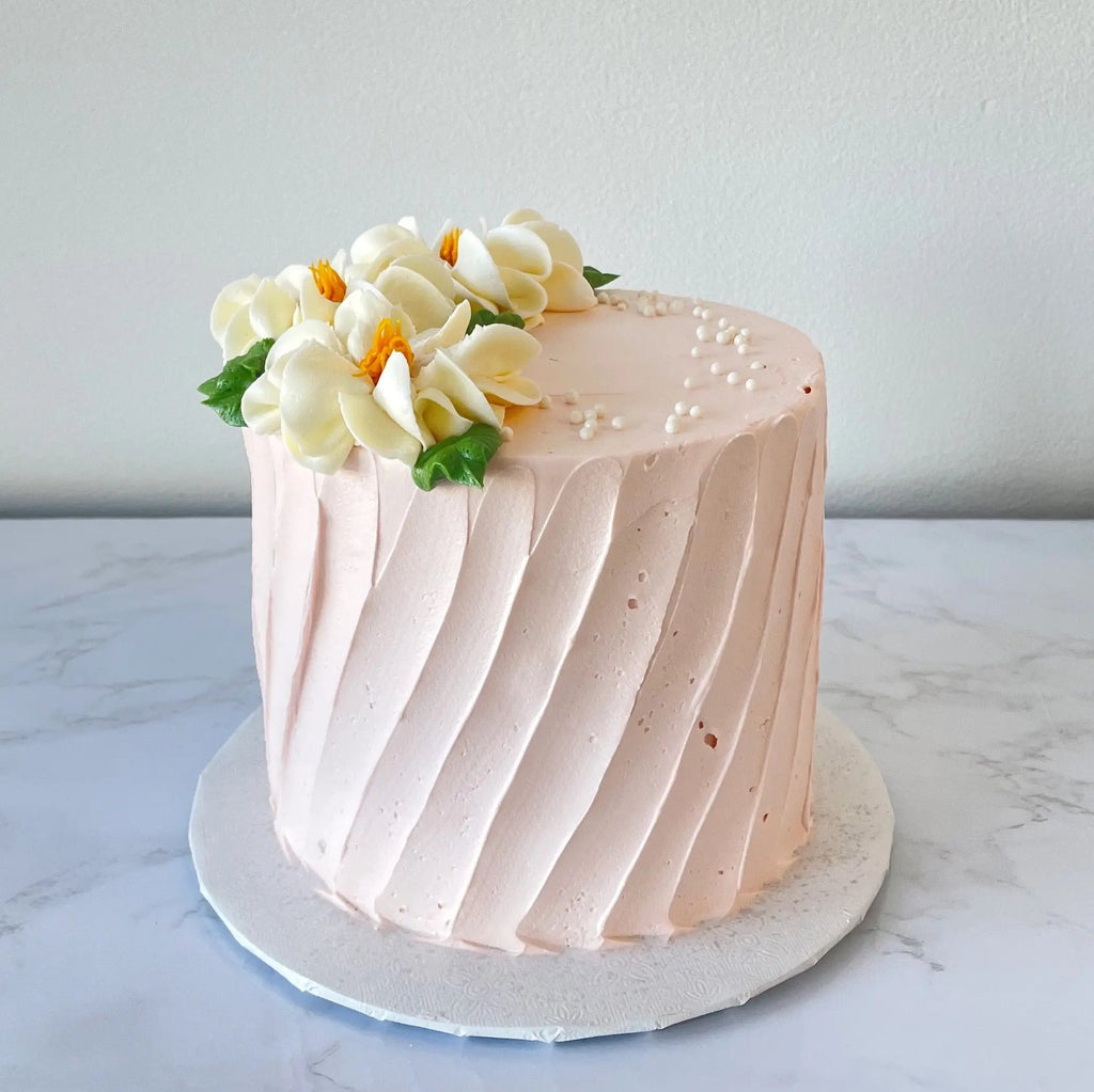 Pink Bavarian Cake