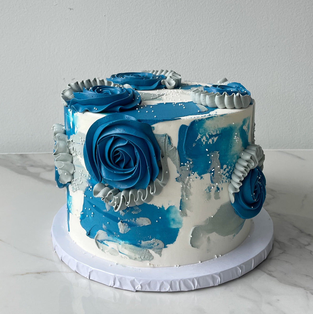 Abstract Birthday Celebration Cake | Celebrity Cake Studio